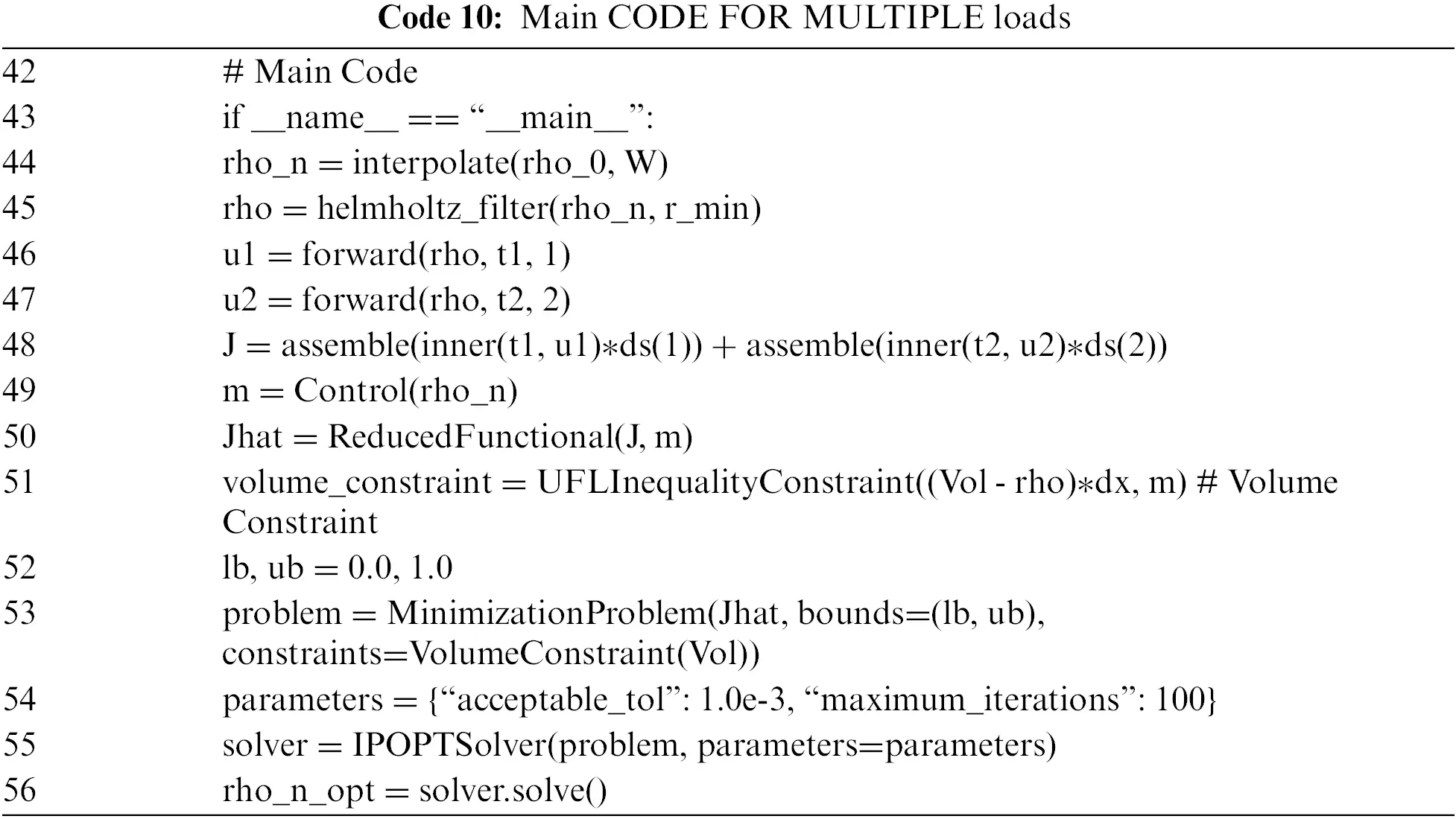 CMES | Free Full-Text | A Simple and Efficient Structural Topology Optimization Implementation ...
