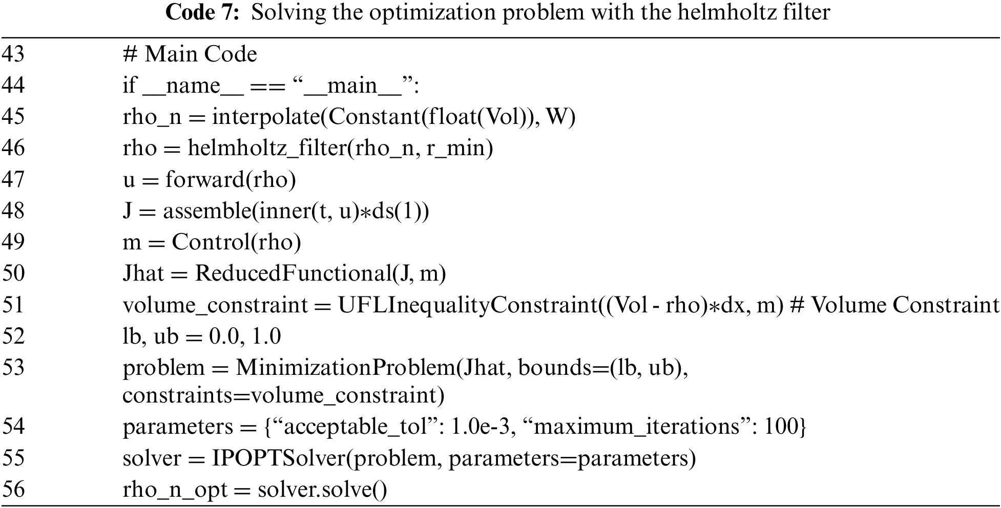 CMES | Free Full-Text | A Simple and Efficient Structural Topology Optimization Implementation ...