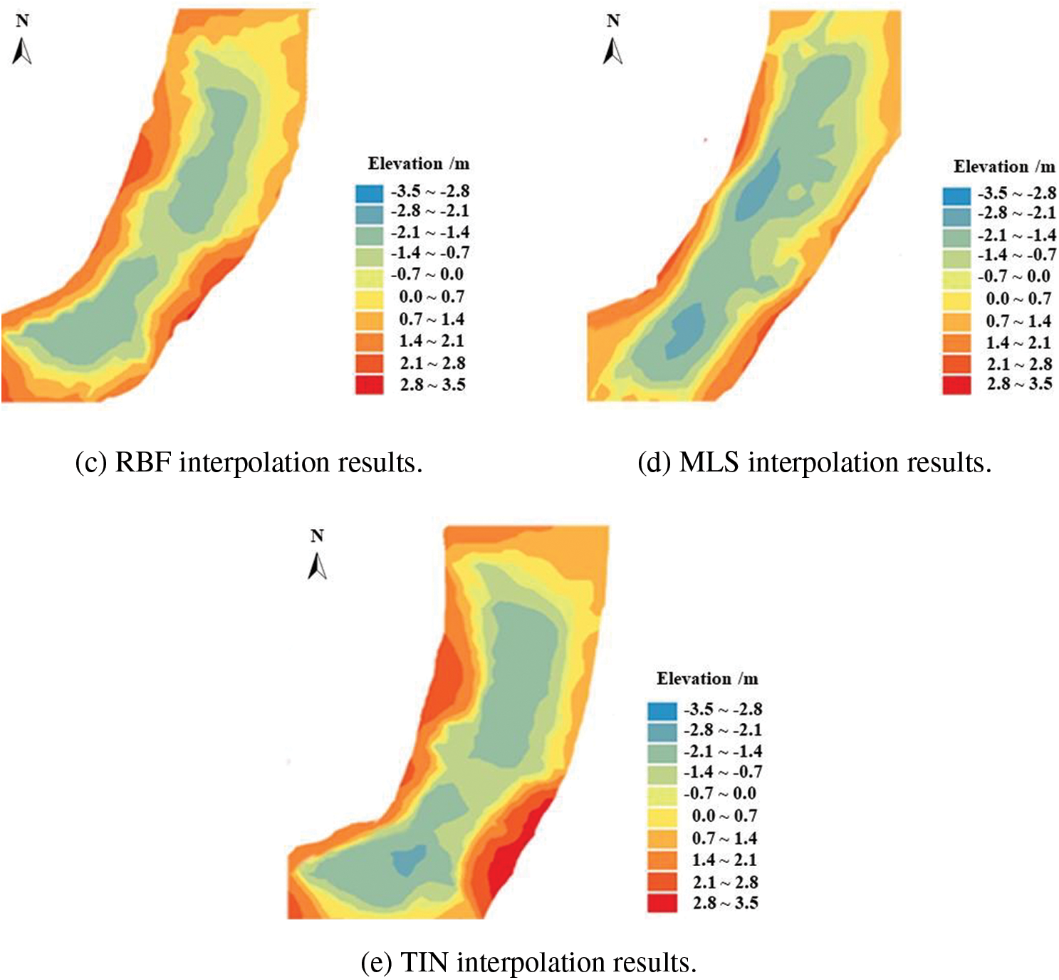 CMES | Free Full-Text | Interpolation Technique for the Underwater DEM Generated by an Unmanned ...