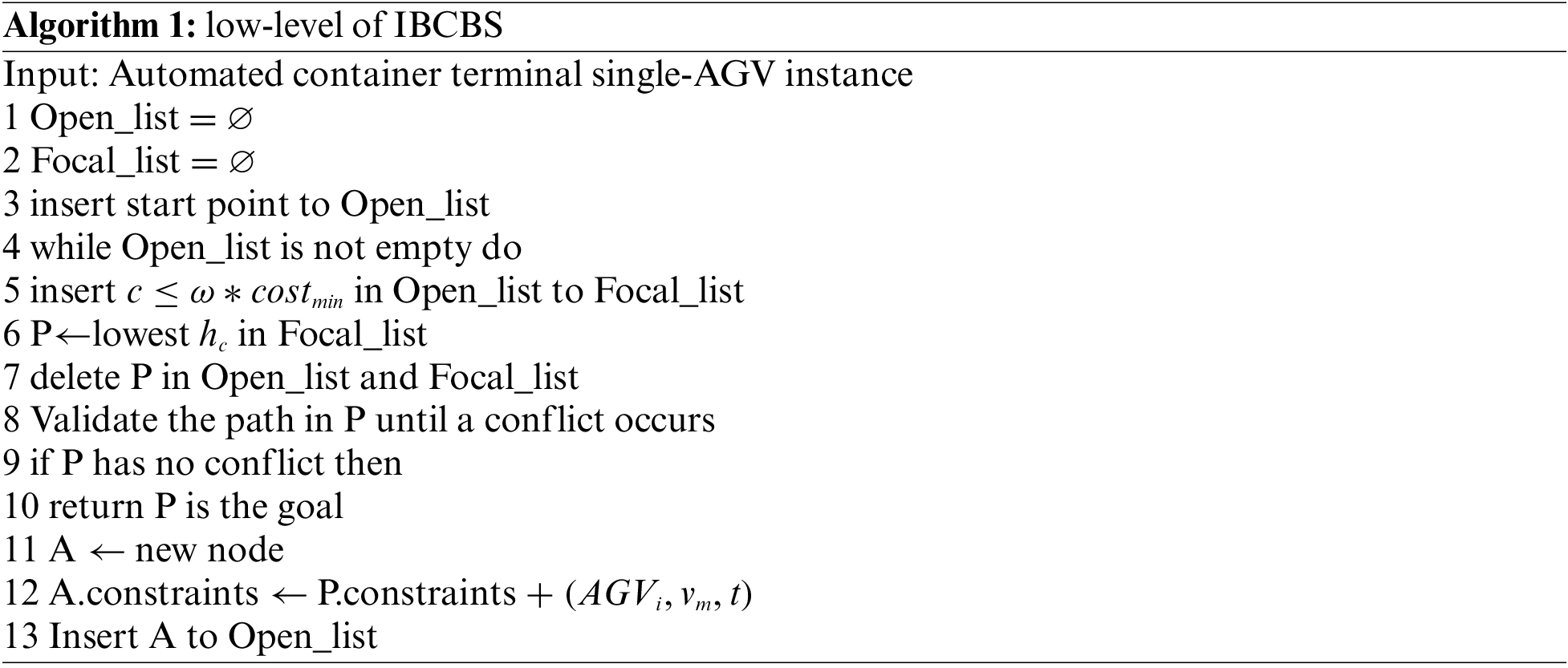 CMES | Free Full-Text | An Improved Bounded Conflict-Based Search for Multi-AGV Pathfinding in ...