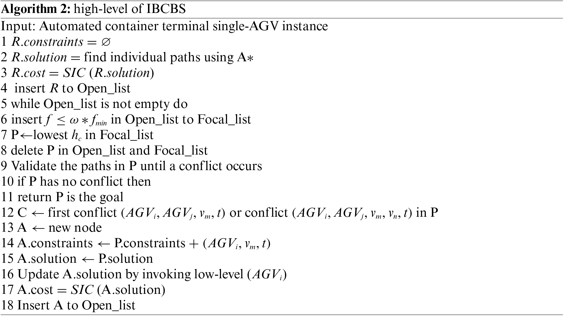 CMES | Free Full-Text | An Improved Bounded Conflict-Based Search for ...