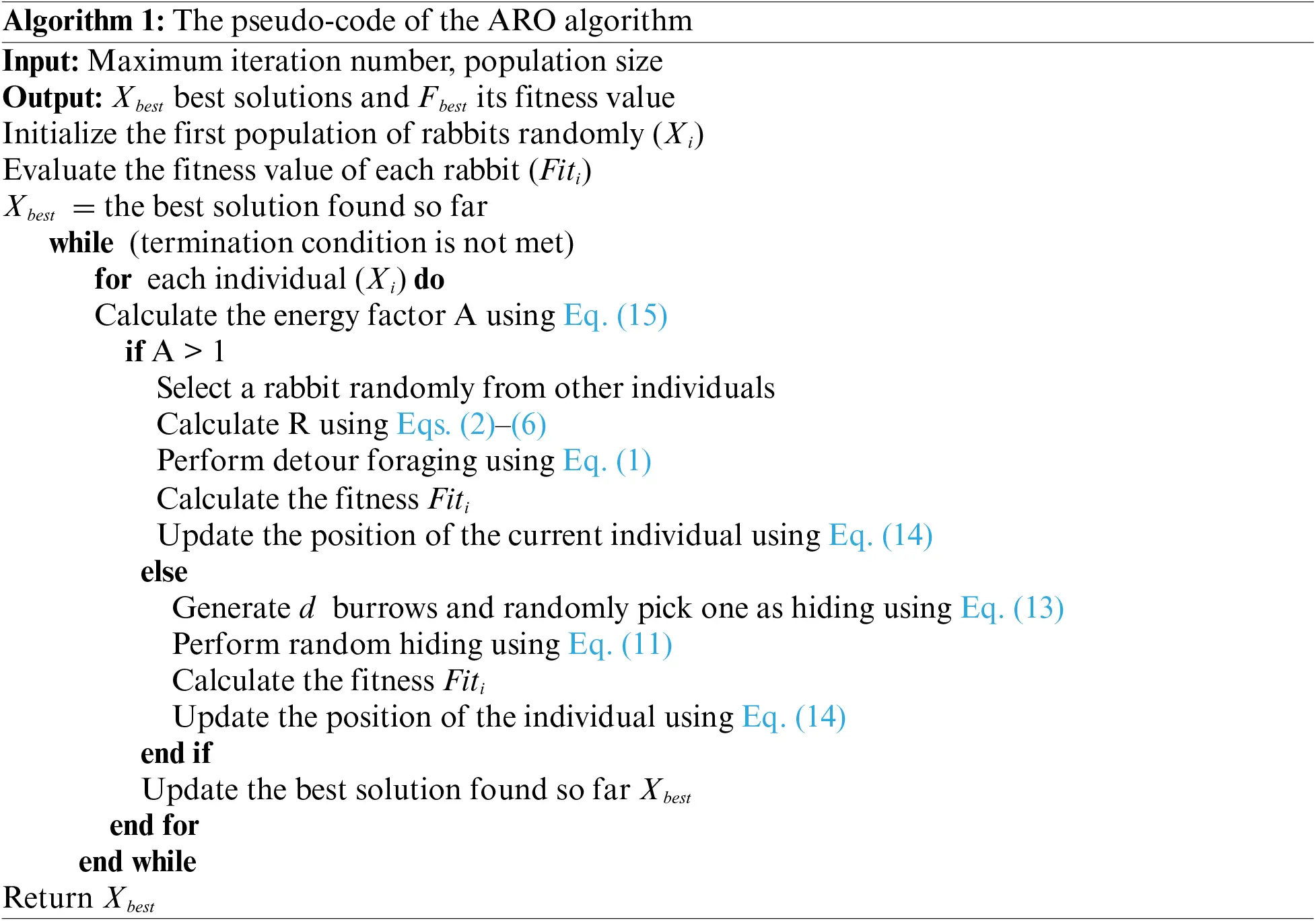 CMES | Free Full-Text | An Improved Artificial Rabbits Optimization Algorithm with Chaotic Local ...