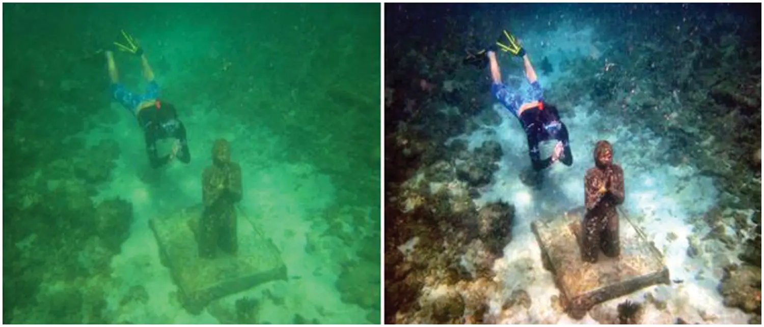 CMC | Free Full-Text | Underwater Image Enhancement Using Customized CLAHE and Adaptive Color ...