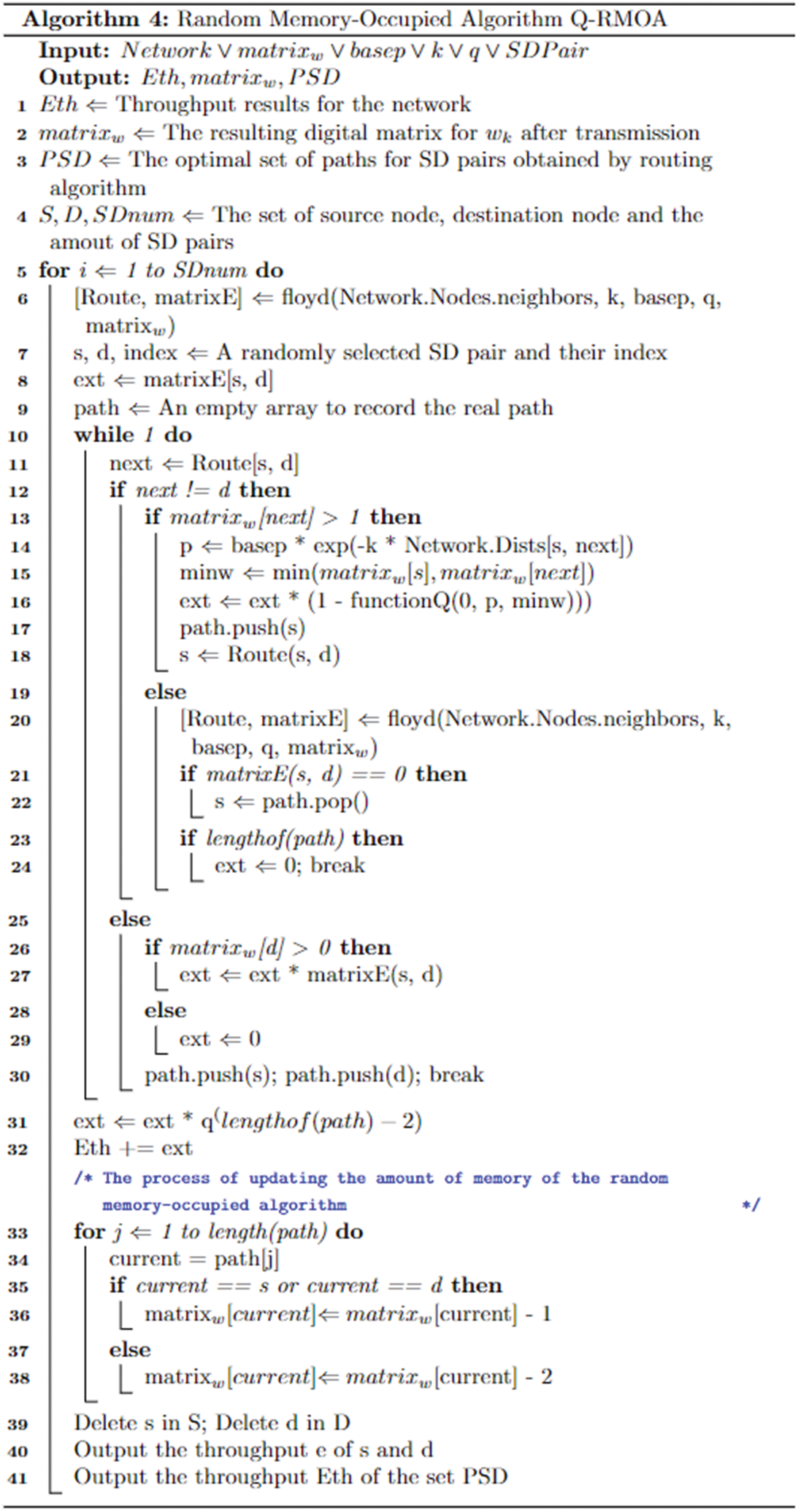 CMC | Free Full-Text | Memory-Occupied Routing Algorithms for Quantum ...