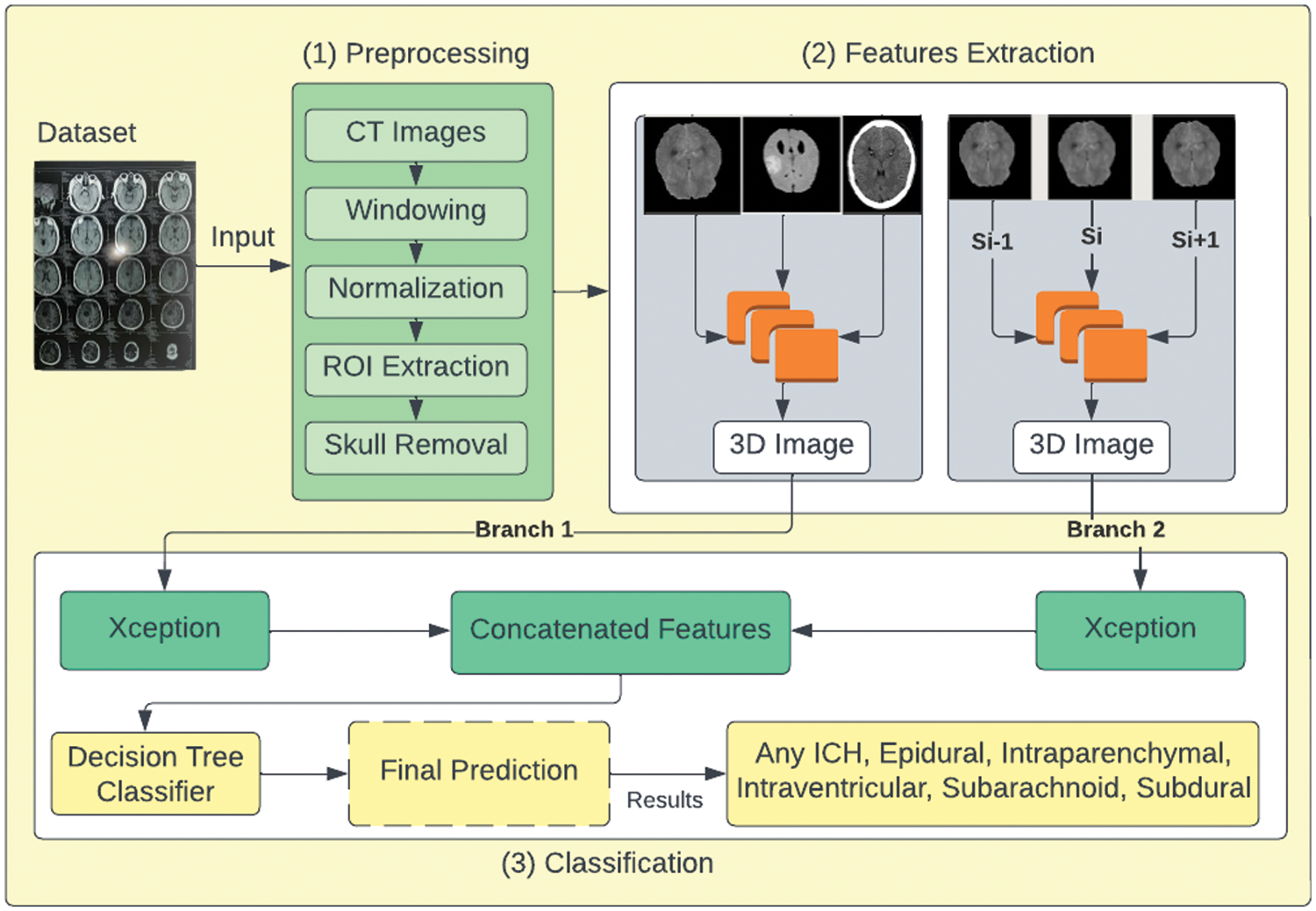 CMC | Free Full-Text | A Double-Branch Xception Architecture for Acute Hemorrhage Detection and ...