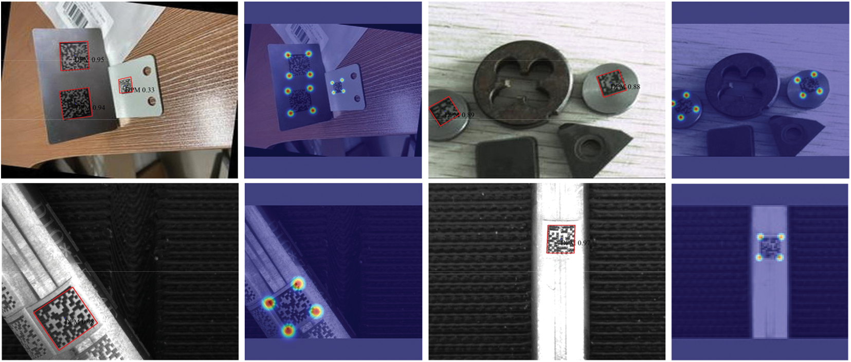 Cmc Free Full Text Dm Code Key Point Detection Algorithm Based On Centernet