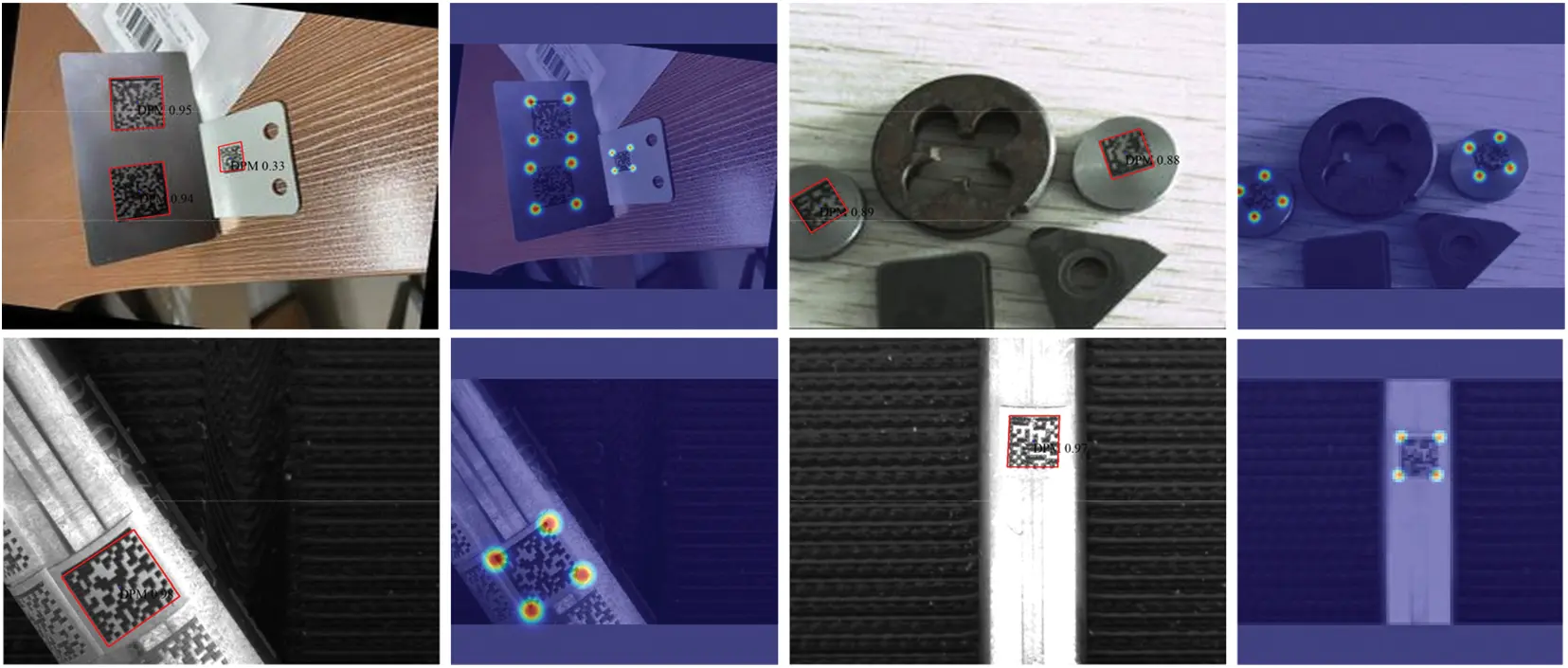 CMC | Free Full-Text | DM Code Key Point Detection Algorithm Based on CenterNet