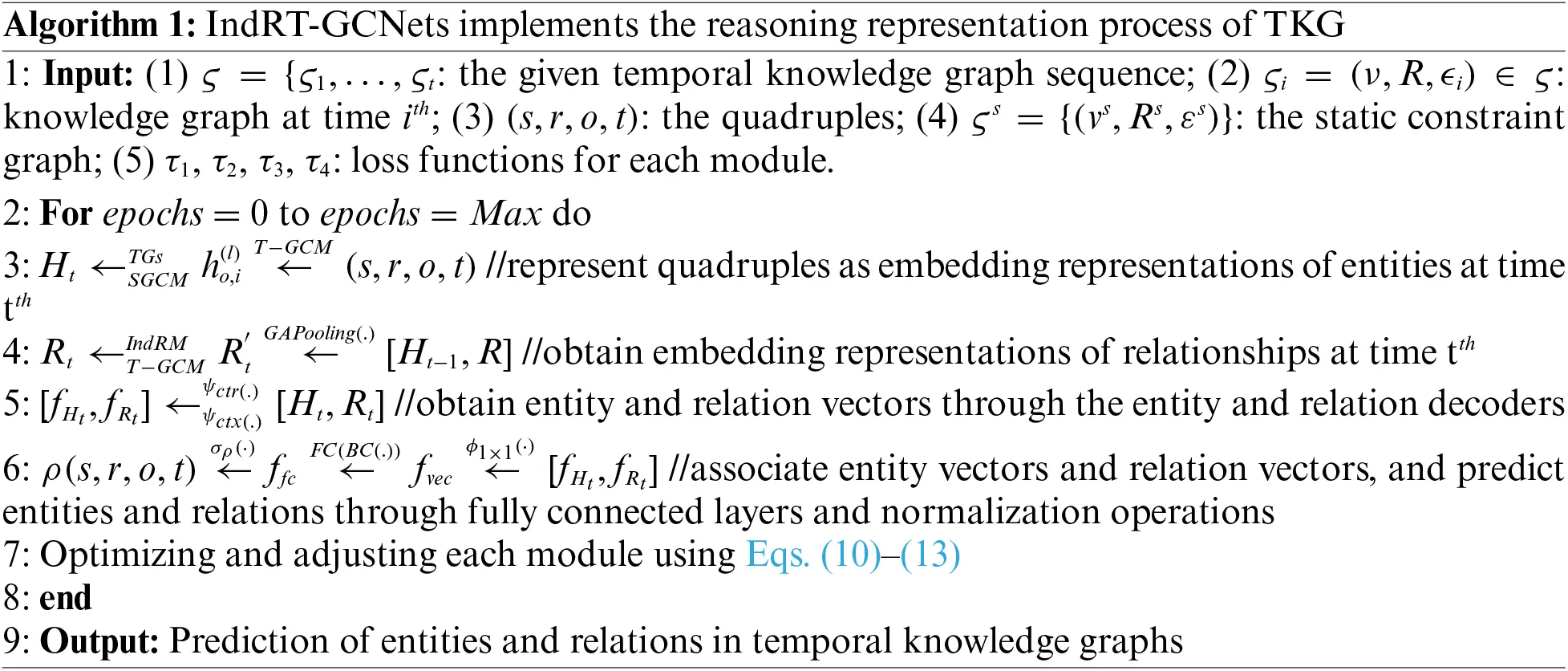 CMC | Free Full-Text | IndRT-GCNets: Knowledge Reasoning with Independent Recurrent Temporal ...