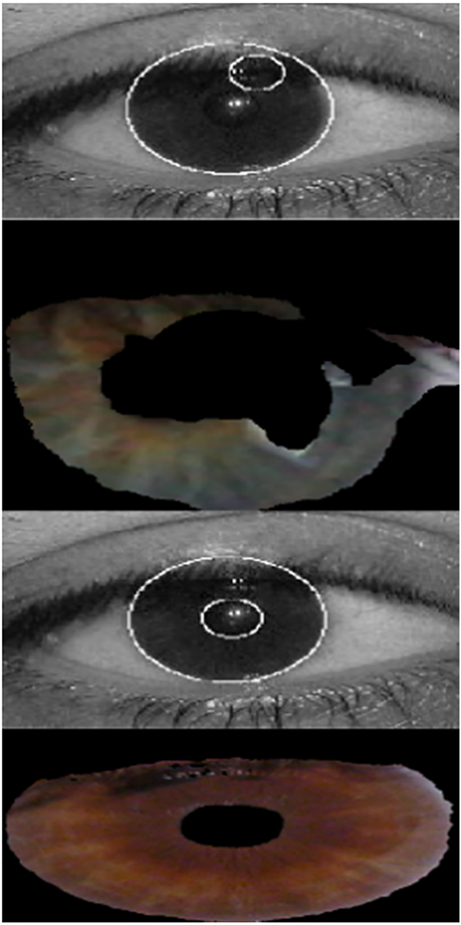 CMC | Free Full-Text | Adaptive Segmentation for Unconstrained Iris Recognition