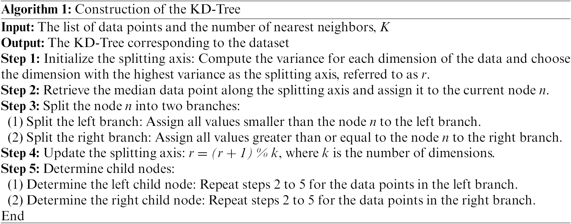 CMC | Free Full-Text | Density Clustering Algorithm Based on KD-Tree and Voting Rules