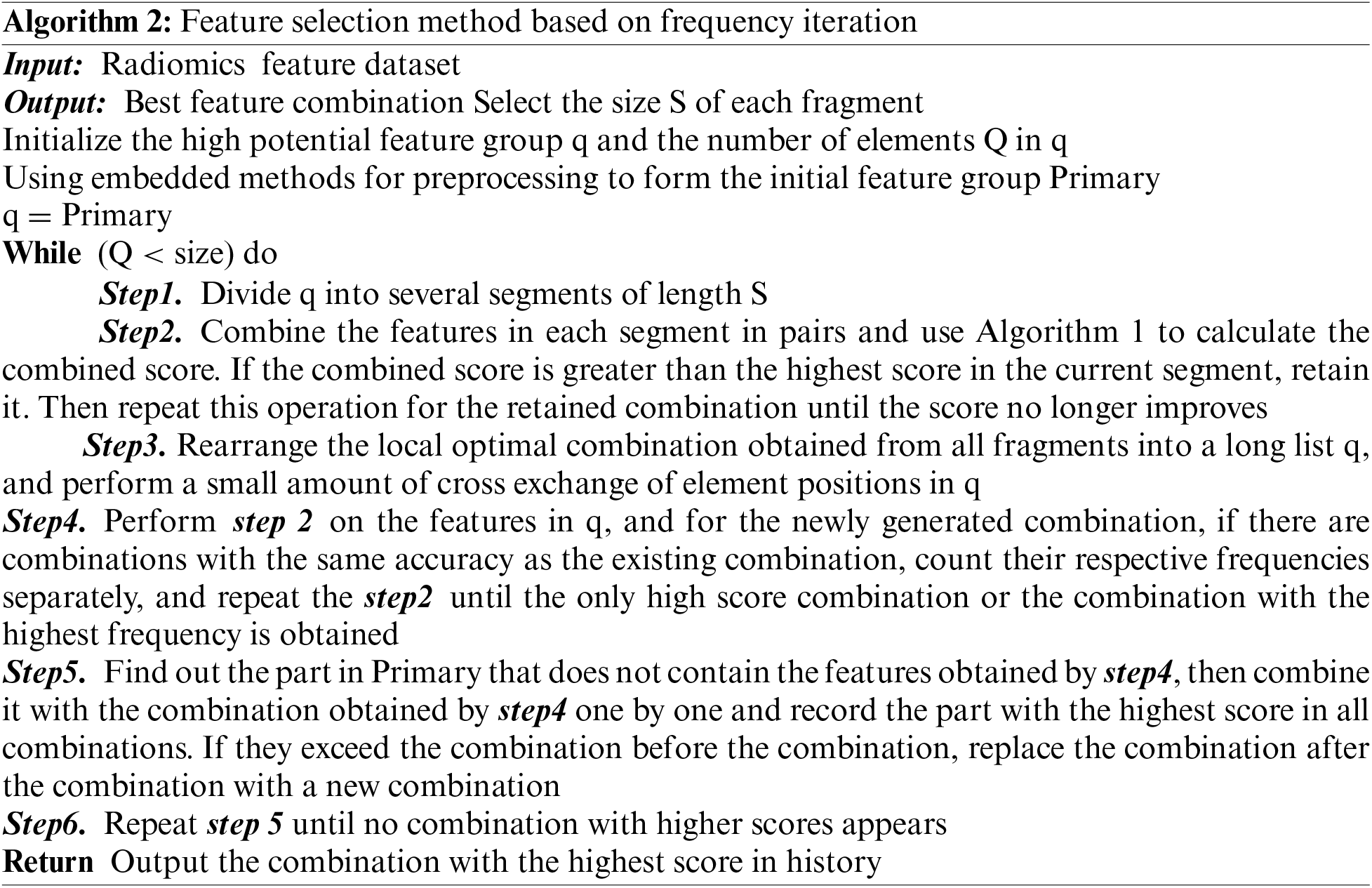 CMC | Free Full-Text | A Heuristic Radiomics Feature Selection Method ...