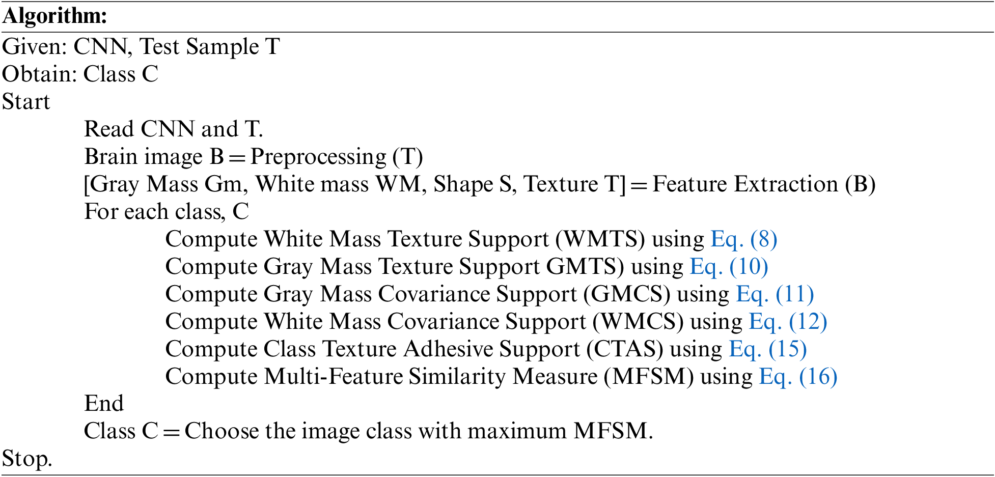 Csse Free Full Text Real Time Multi Feature Approximation Model Based Efficient Brain Tumor