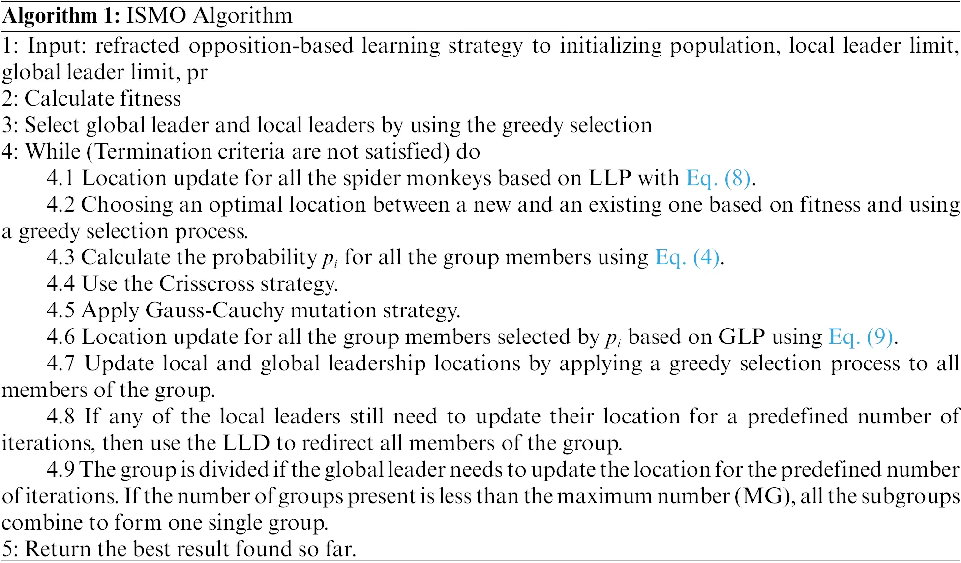 CSSE | Free Full-Text | Multi-Strategy Boosted Spider Monkey Optimization Algorithm for Feature ...