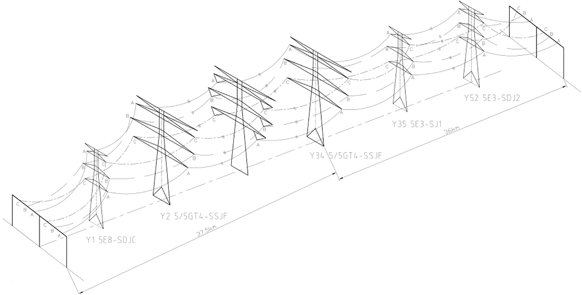 ENERGY | Free Full-Text | Conductor Arrangement and Phase Sequence Optimization Scheme for 500 ...