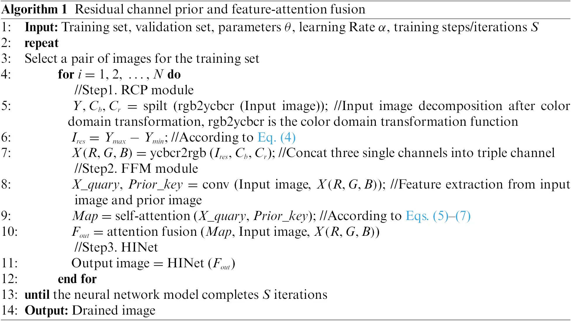IASC | Free Full-Text | A Single Image Derain Method Based on Residue ...