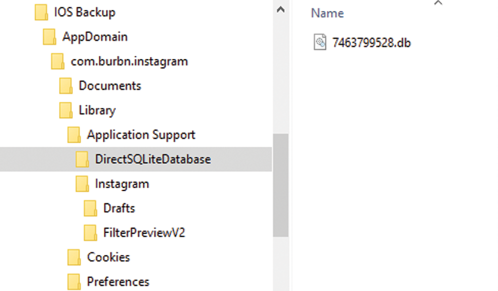 Instagram Mobile Application Digital Forensics