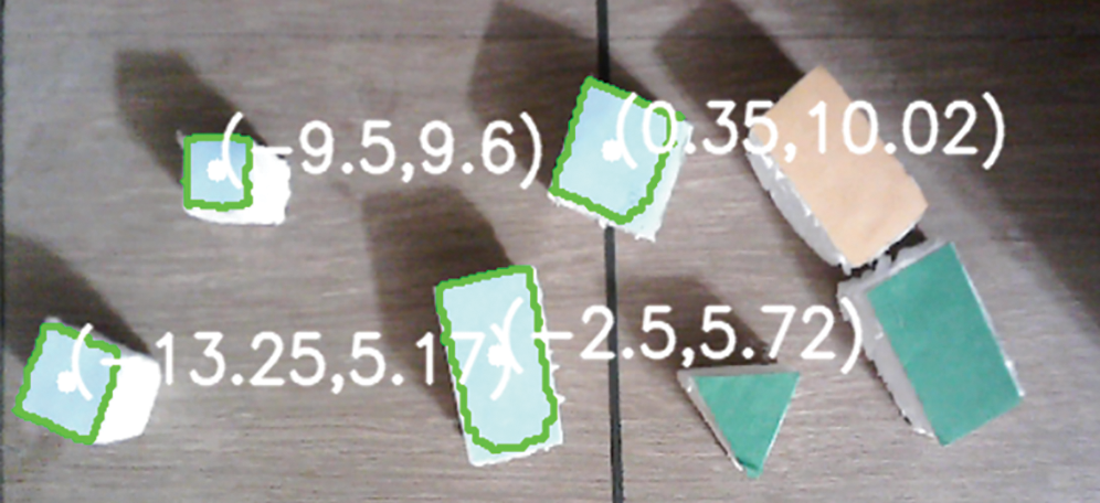 Computer Vision Based Robotic Arm Controlled Using Interactive GUI