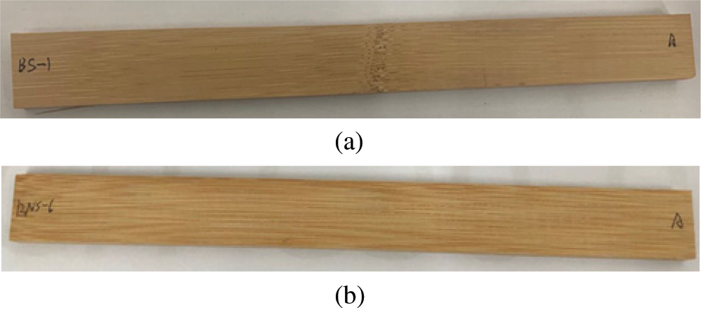 Nodes Effect on the Bending Performance of Laminated Bamboo Lumber Unit