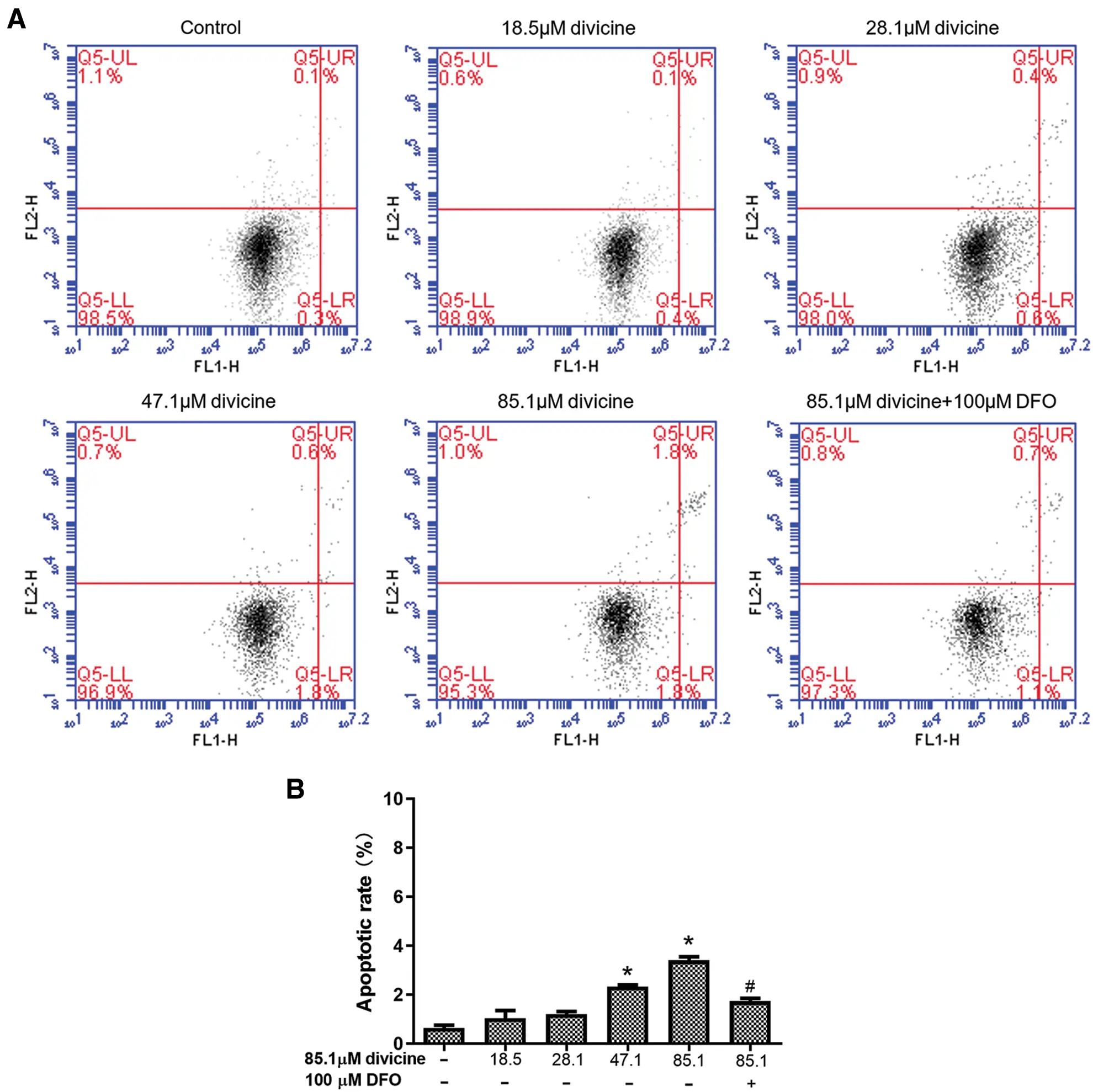 Divicine induces endothelial cells injury and its potential mechanism
