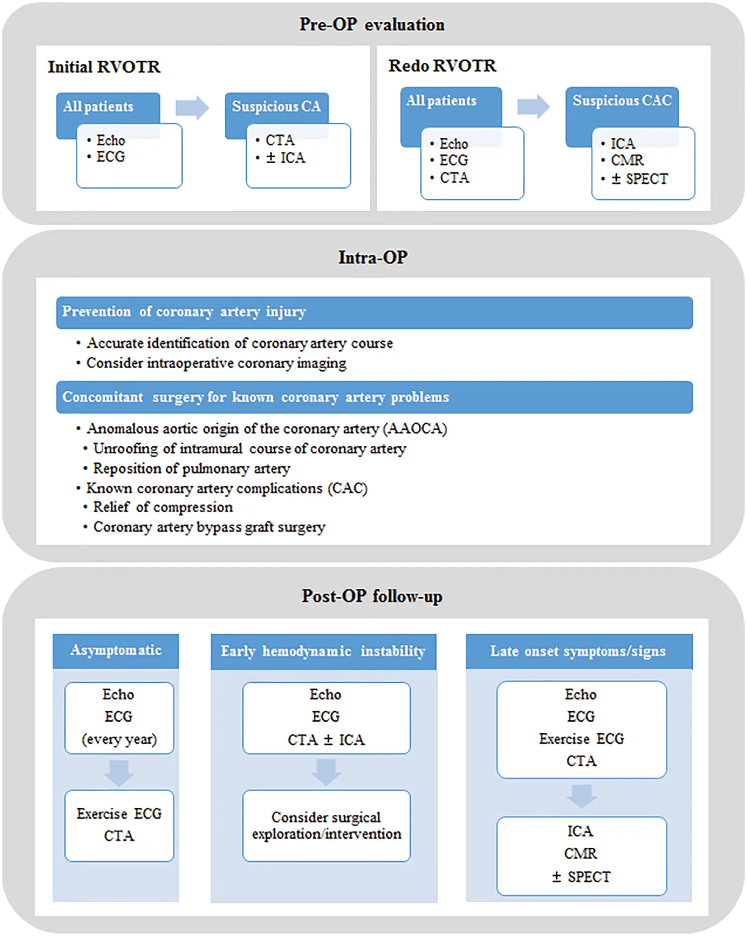 Coronary Artery Complications after Right Ventricular Outflow Tract ...