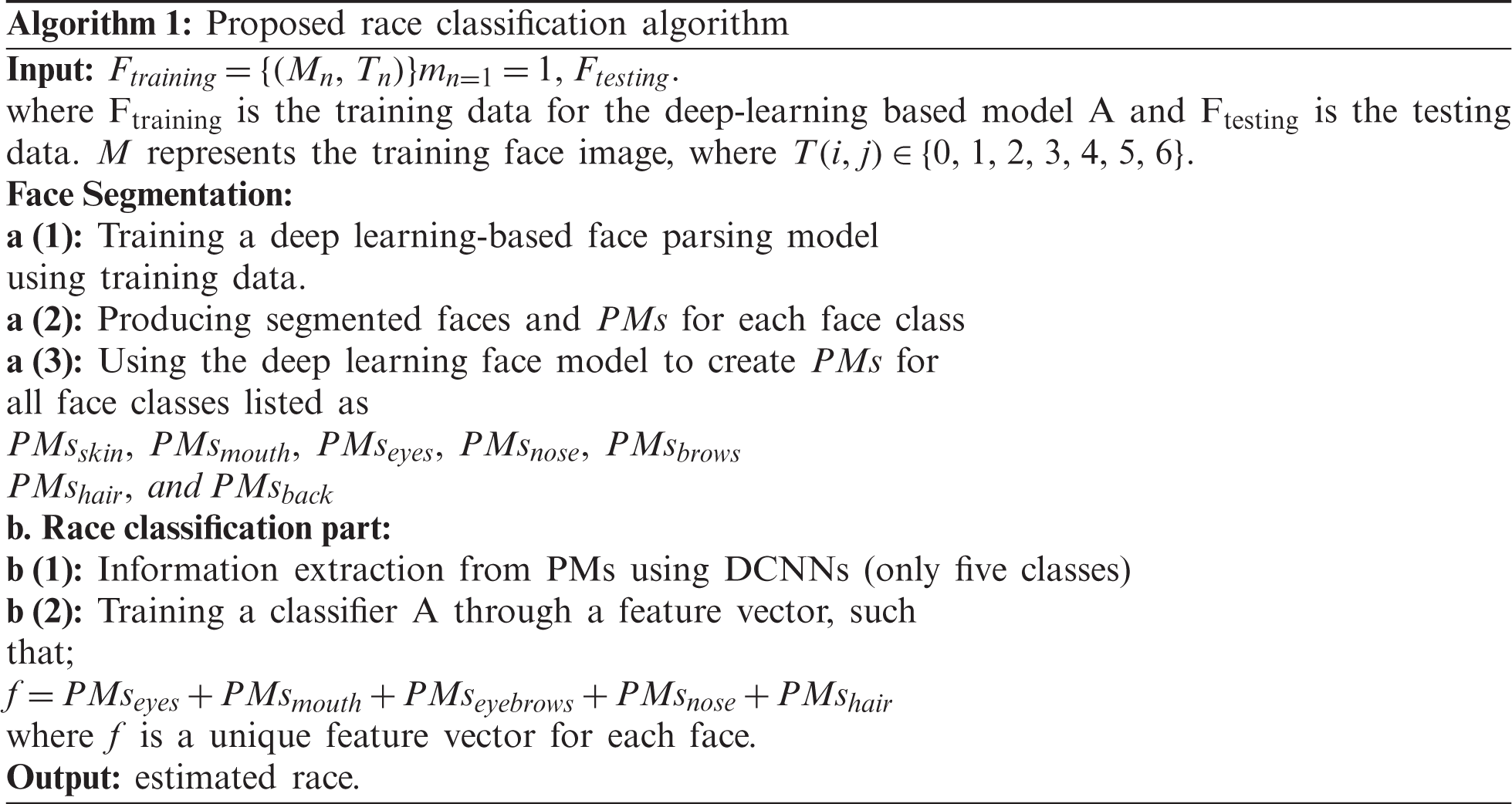 Race Classification Using Deep Learning