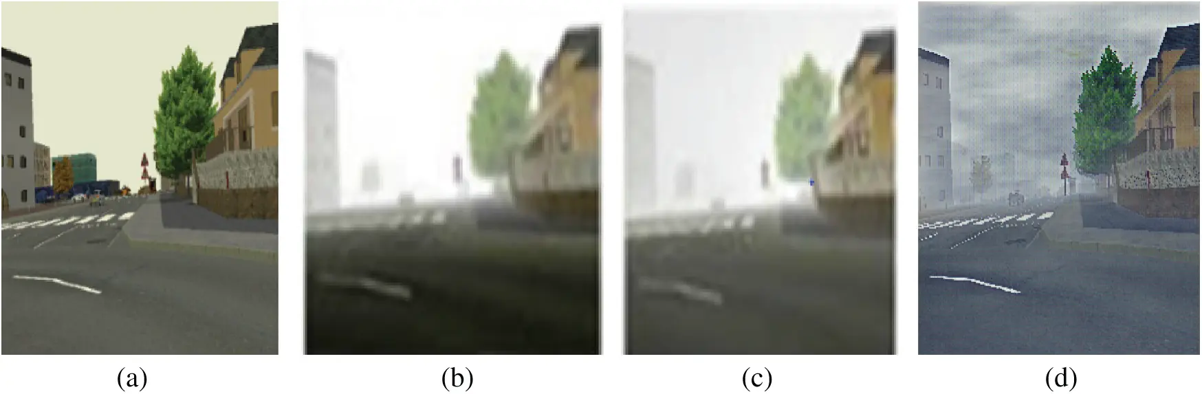 Visibility Enhancement of Scene Images Degraded by Foggy Weather ...