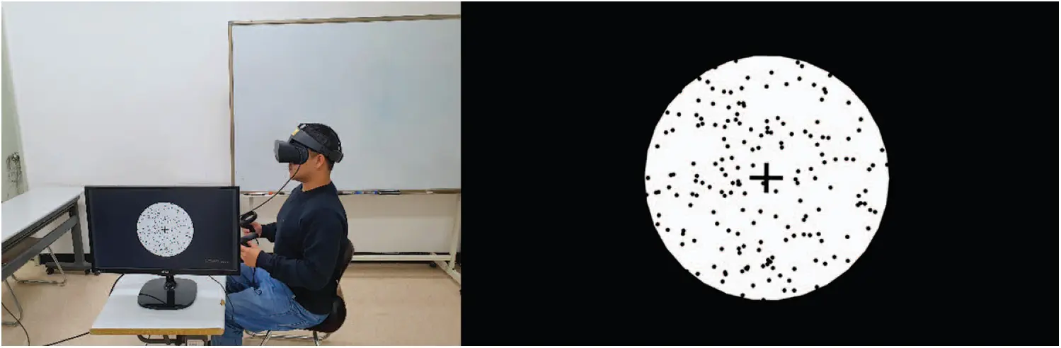 Virtual Reality-Based Random Dot Kinematogram