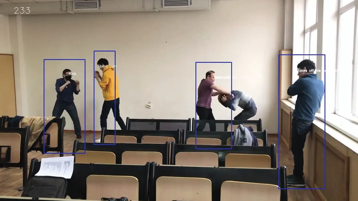 A Skeleton-based Approach for Campus Violence Detection