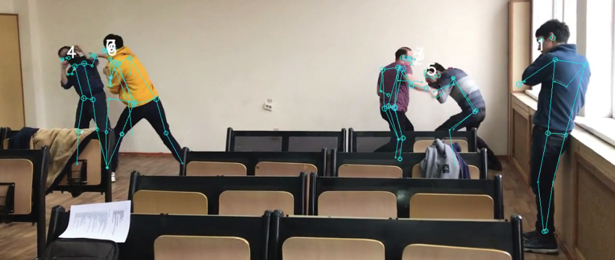 A Skeleton-based Approach for Campus Violence Detection