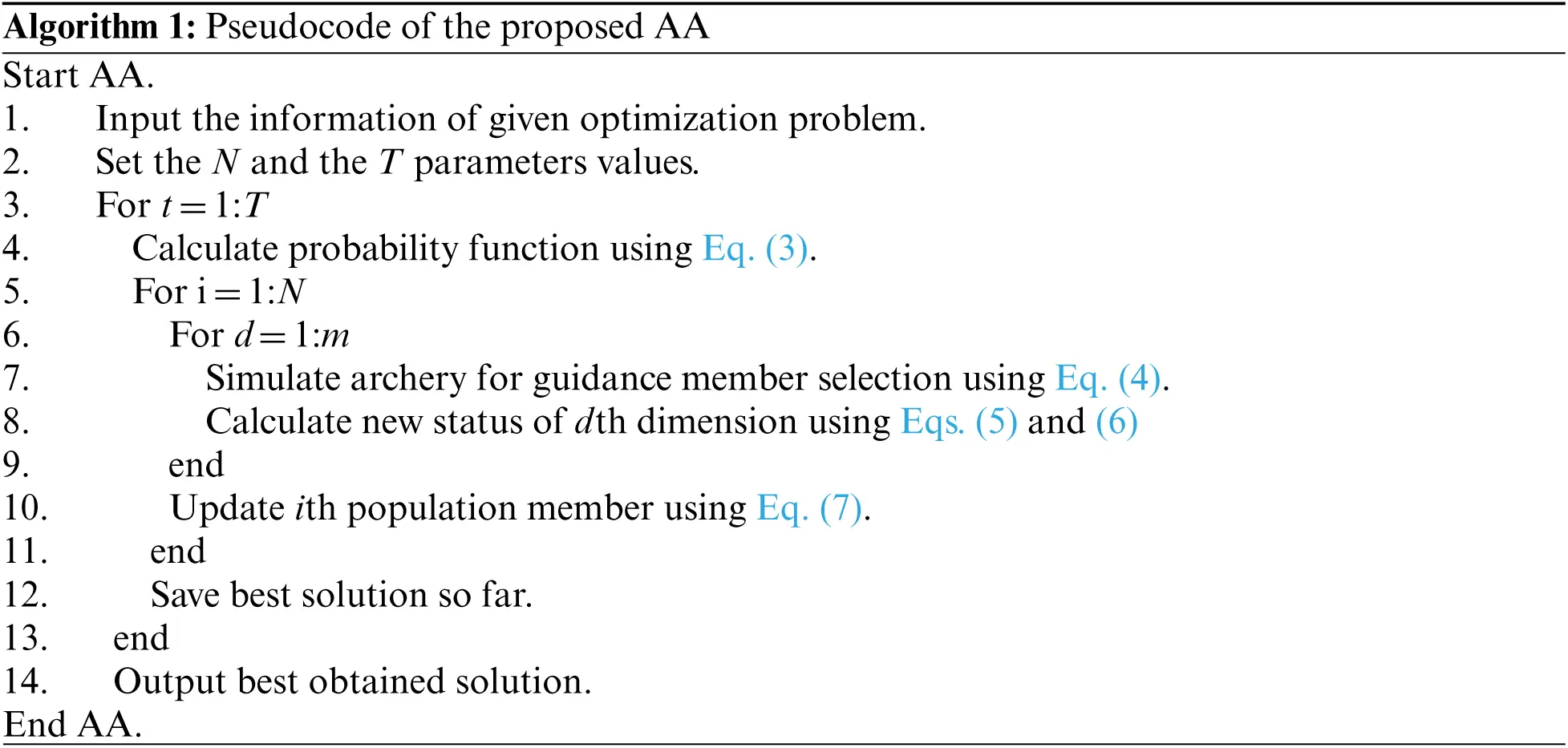 Archery Algorithm: A Novel Stochastic Optimization Algorithm for Solving Optimization Problems