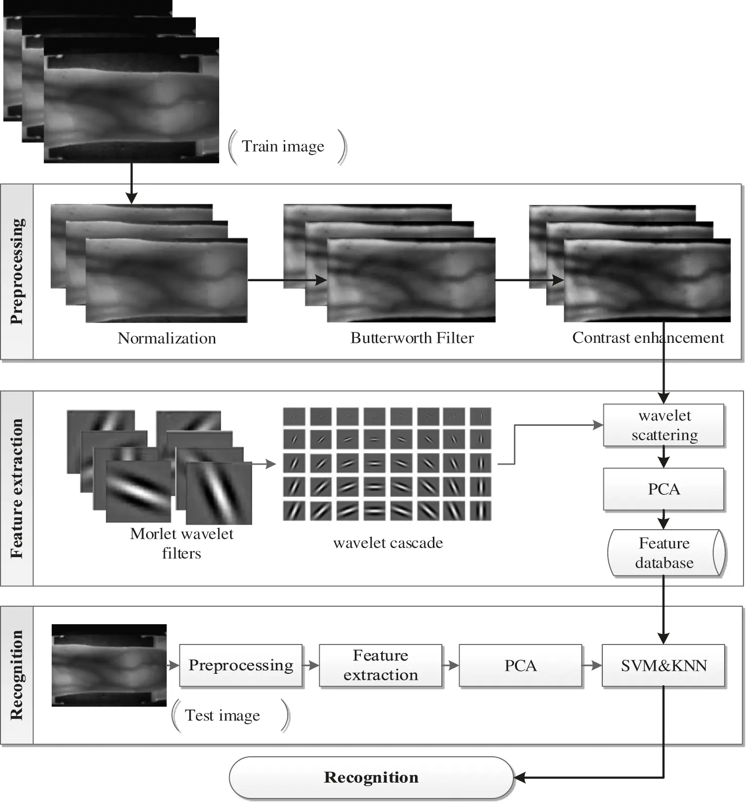 Finger Vein Authentication Based on Wavelet Scattering Networks