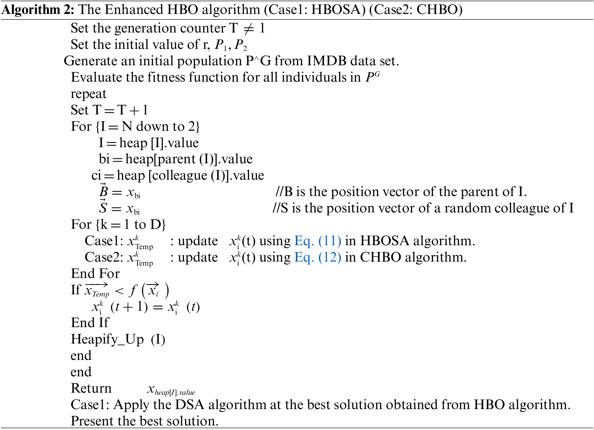 Enhanced Heap-Based Optimizer Algorithm for Solving Team Formation Problem
