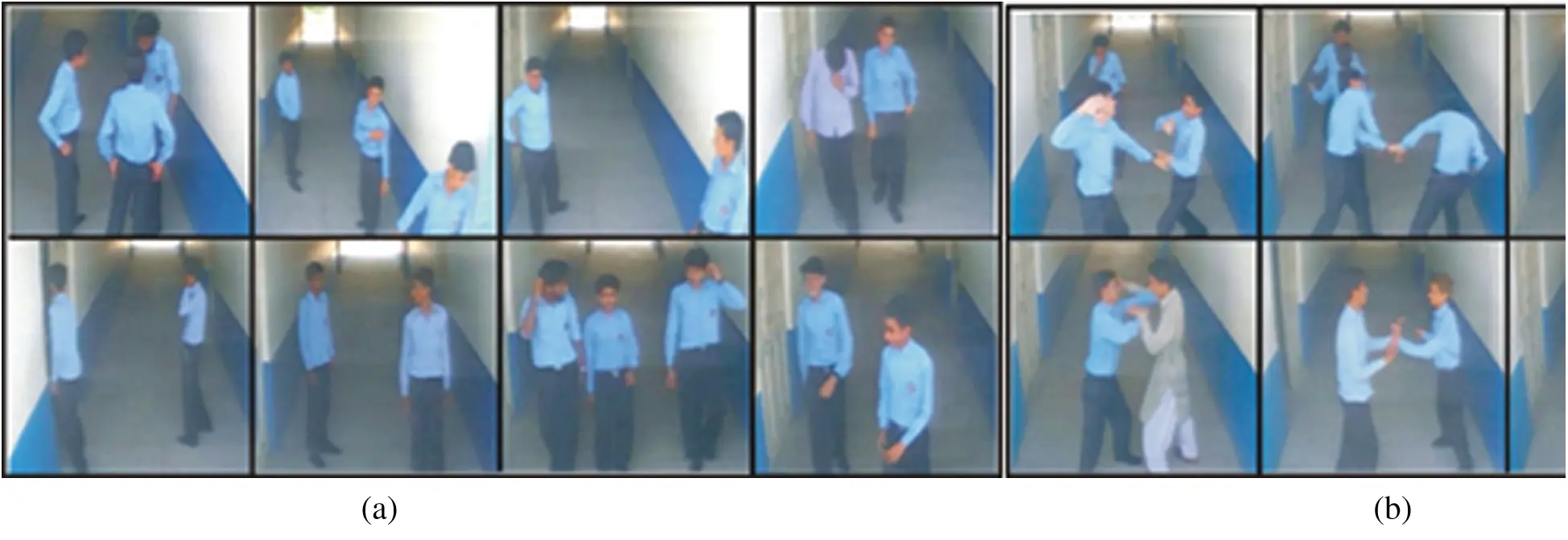 Real-Time Violent Action Recognition Using Key Frames Extraction and Deep Learning