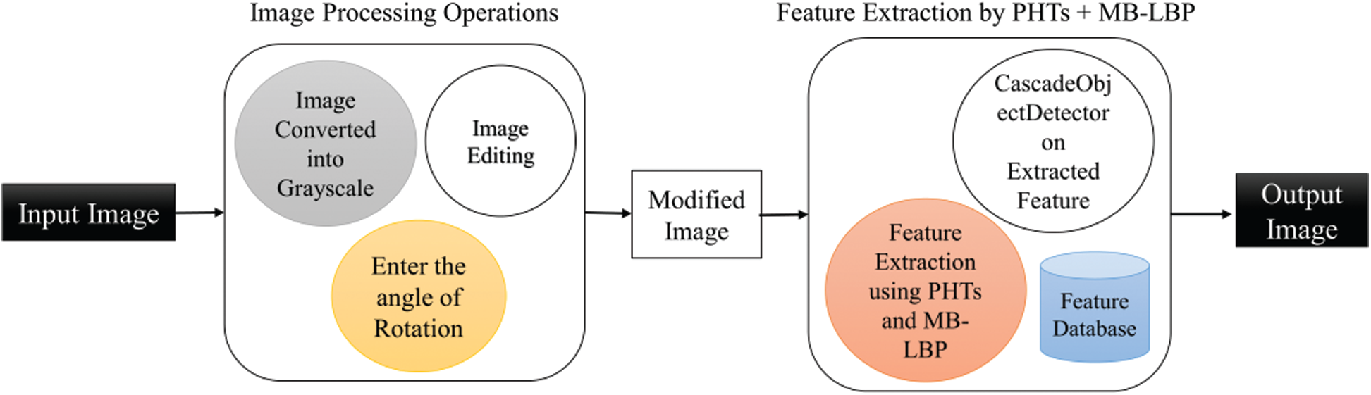 Secure Rotation Invariant Face Detection System for Authentication