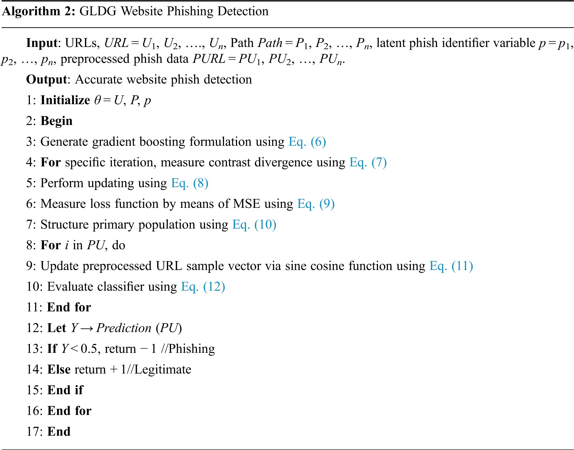 Semantic Based Greedy Levy Gradient Boosting Algorithm for Phishing Detection