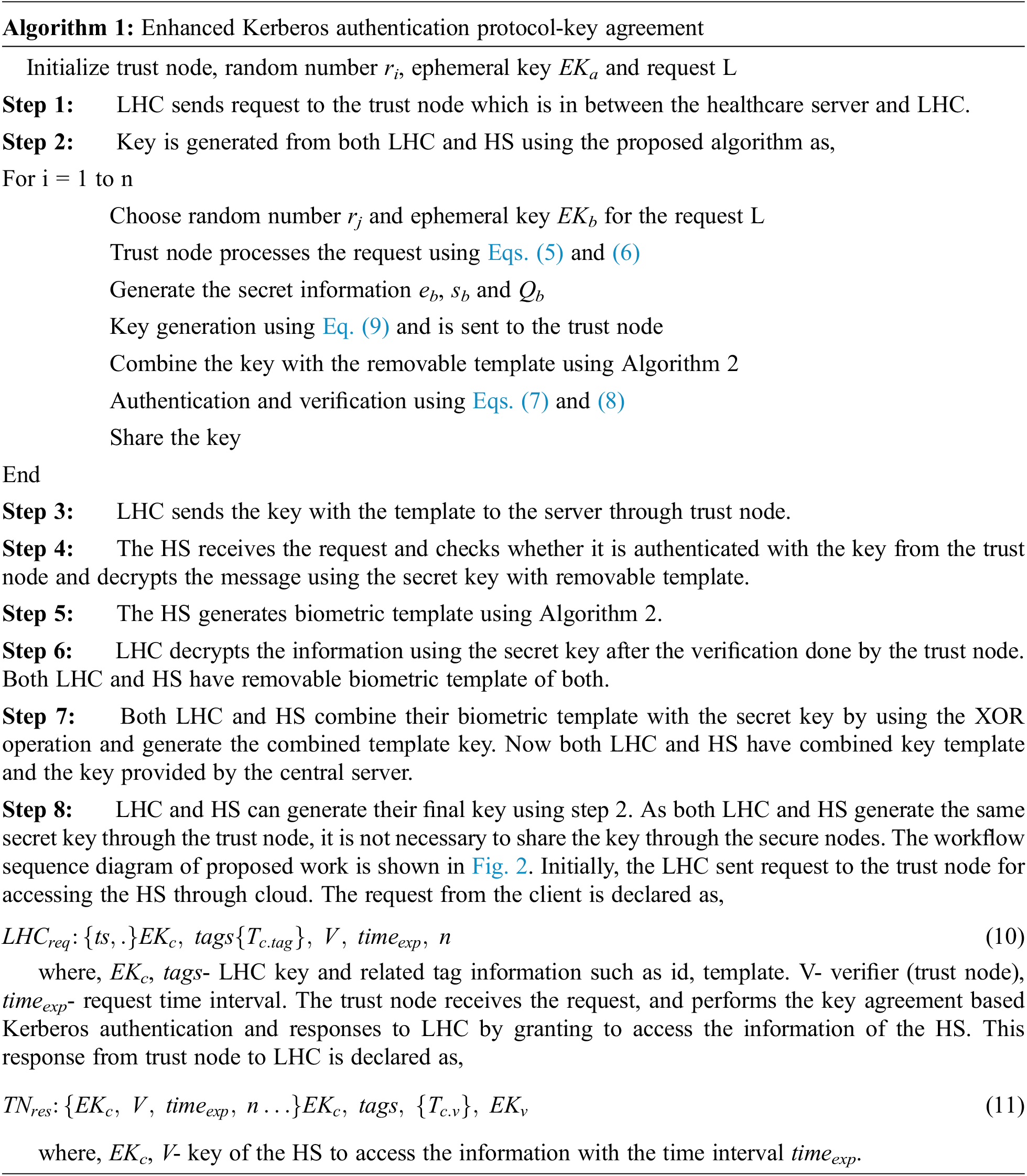 Fingerprint Agreement Using Enhanced Kerberos Authentication Protocol ...