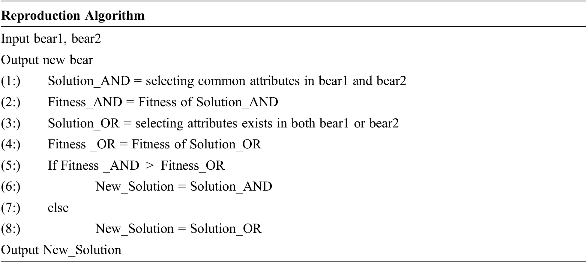 Binary Representation of Polar Bear Algorithm for Feature Selection