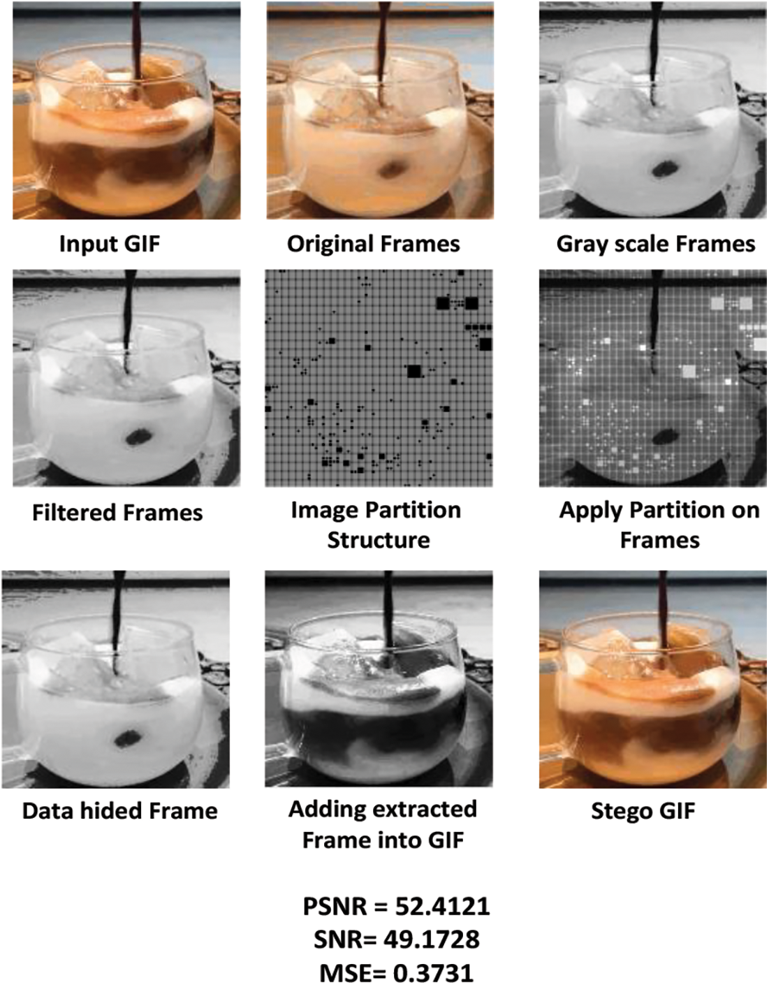 An Animated GIF Steganography Using Variable Block Partition Scheme