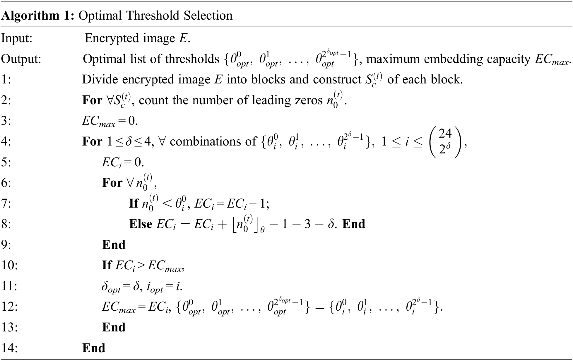 A Steganography Based on Optimal Multi-Threshold Block Labeling