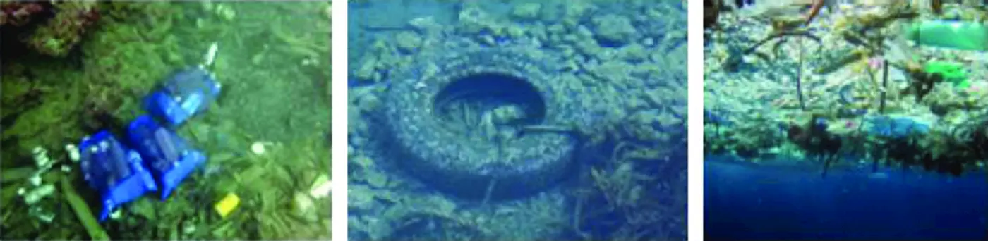 Target Classification of Marine Debris Using Deep Learning