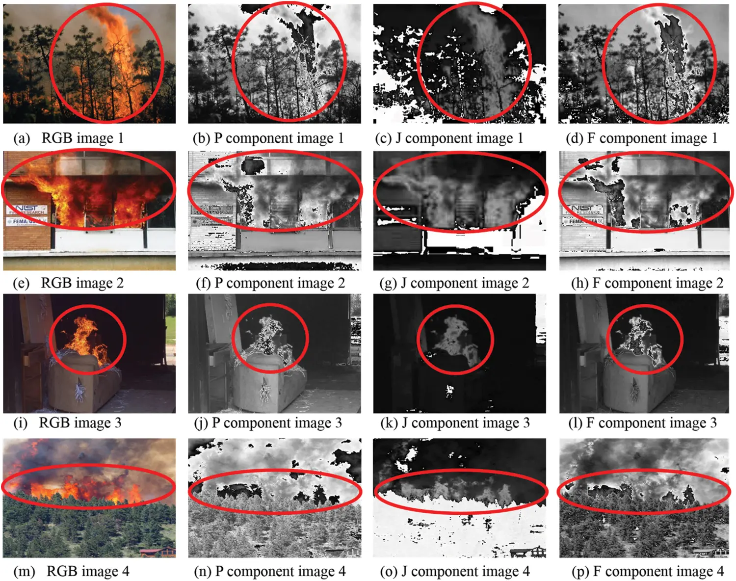 A New Color Model for Fire Pixels Detection in PJF Color Space