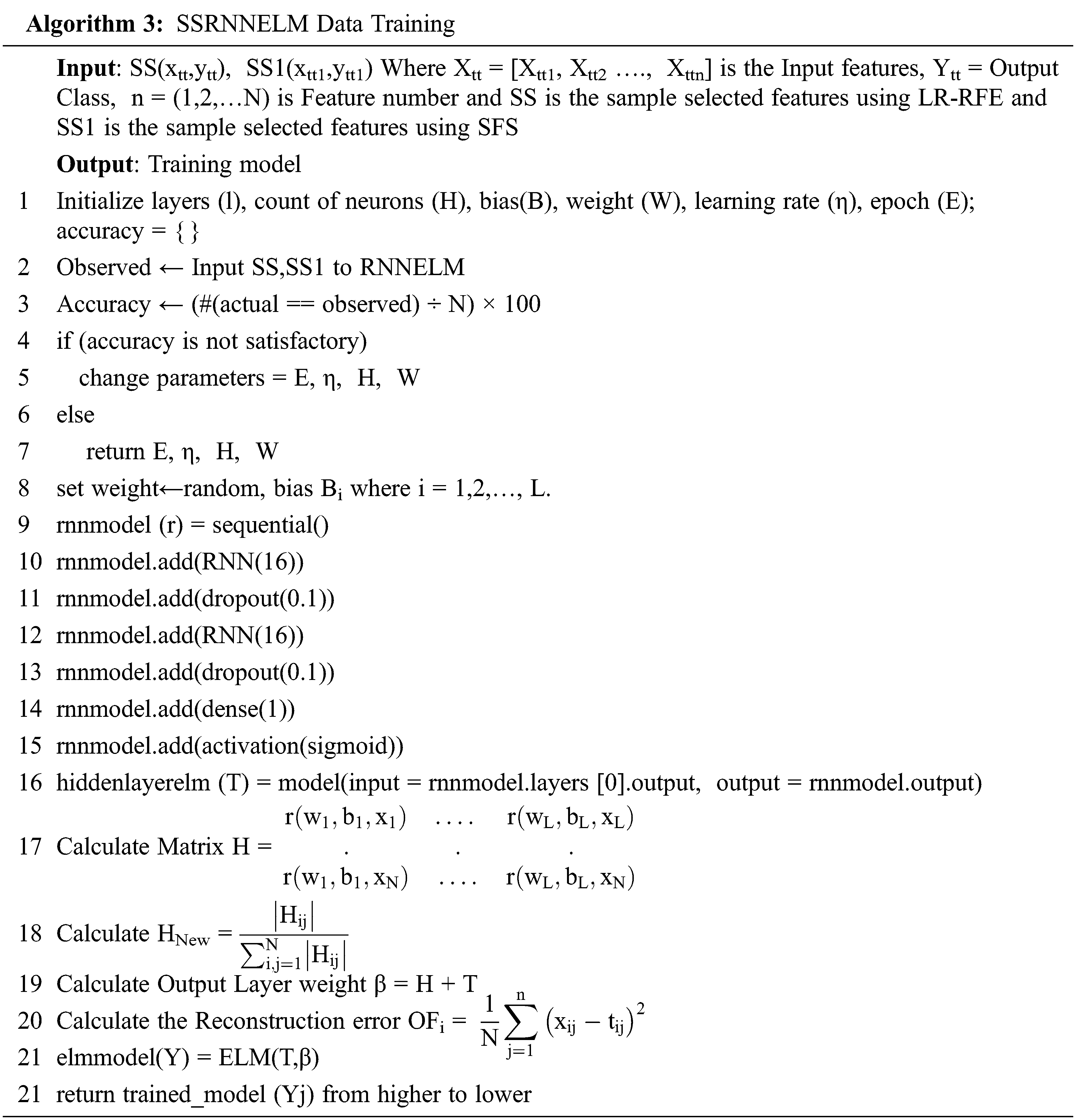 Detection of DDoS Attack in IoT Networks Using Sample Selected RNN-ELM