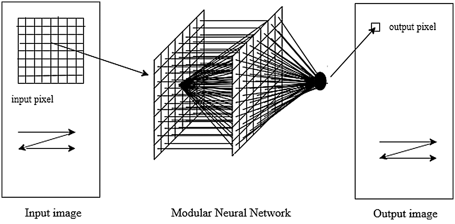 Speckle Noise Suppression in Ultrasound Images Using Modular Neural Networks