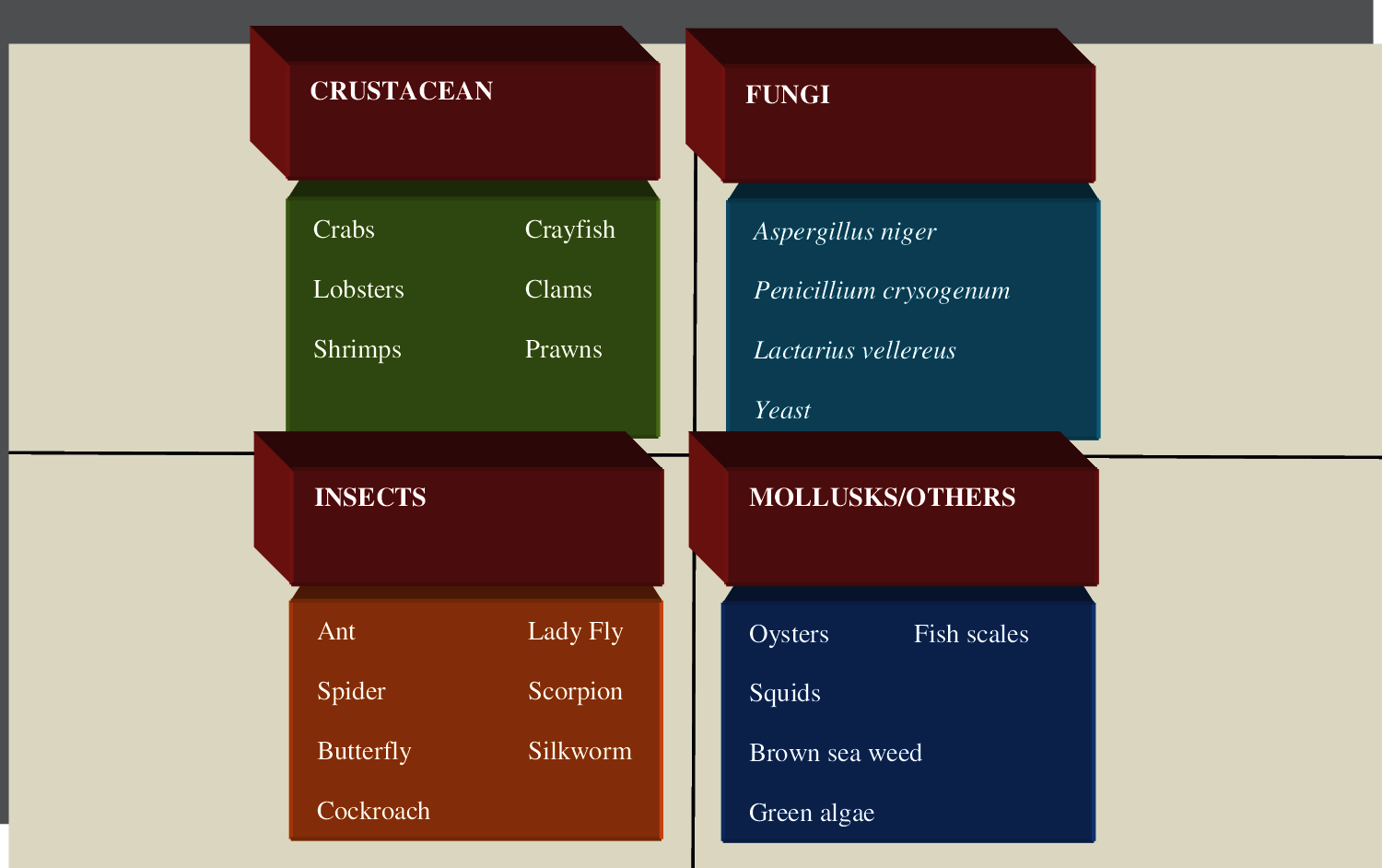 A Review of Various Sources of Chitin and Chitosan in Nature