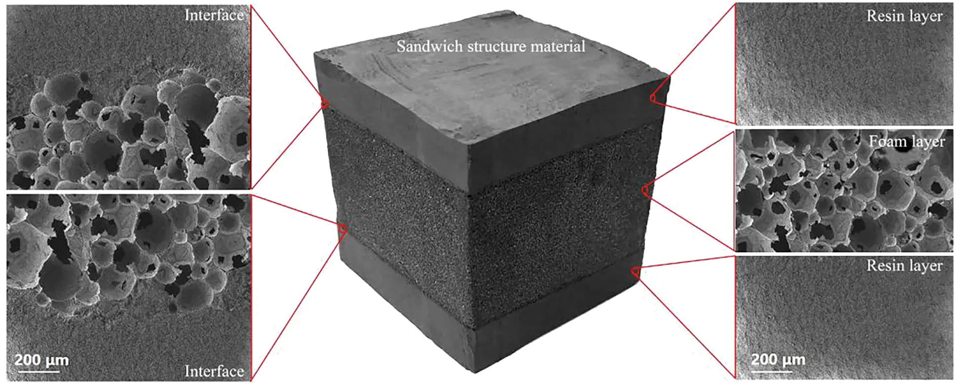 Preparation and Characterization of Sandwich Structured Materials with ...