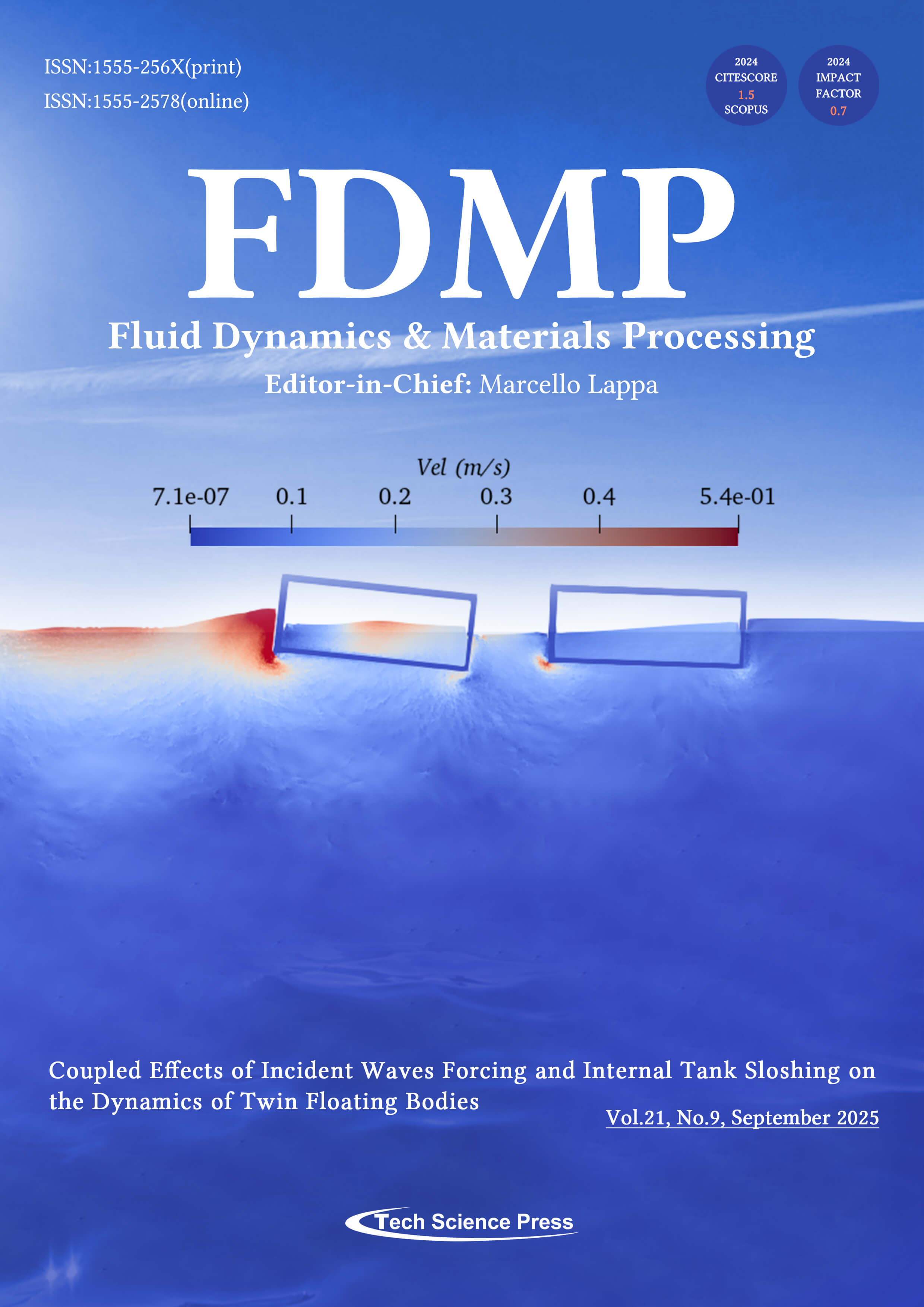 FDMP-Fluid Dynamics & Materials Processing | An Open Access Journal from Tech Science Press